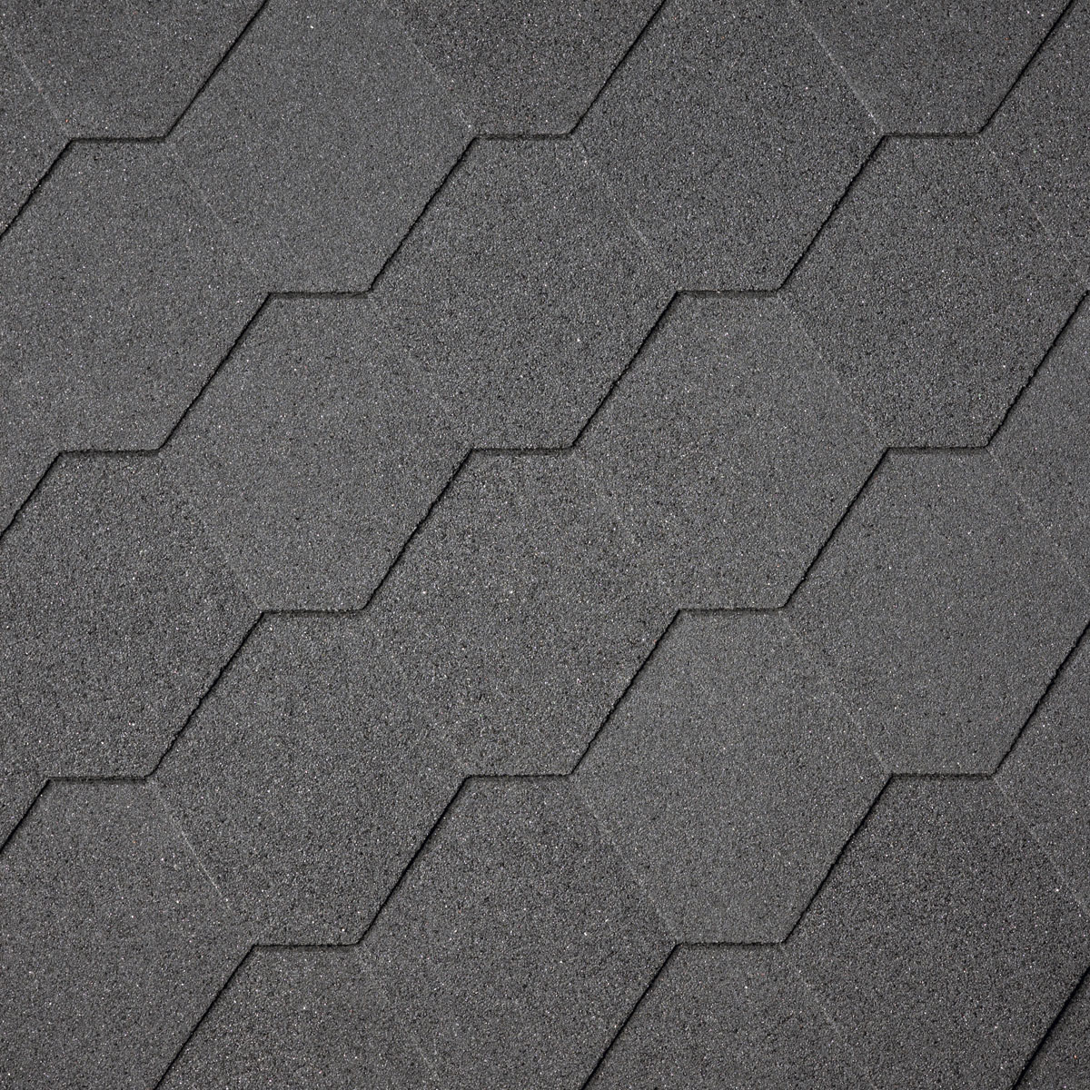 Superglass Hex 01 fekete méhsejt zsindely – Zsindely-tető webshop